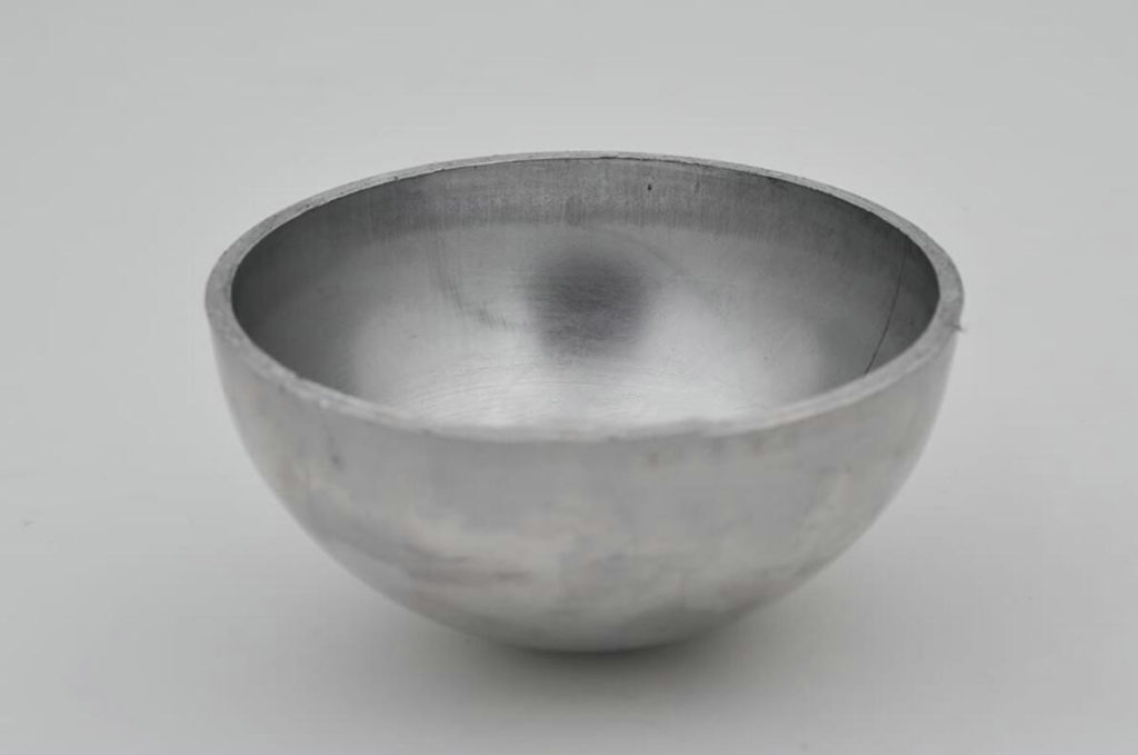 4inch Aluminum Half Balls - metal sphere